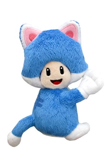 Mario Blue Toad Cat