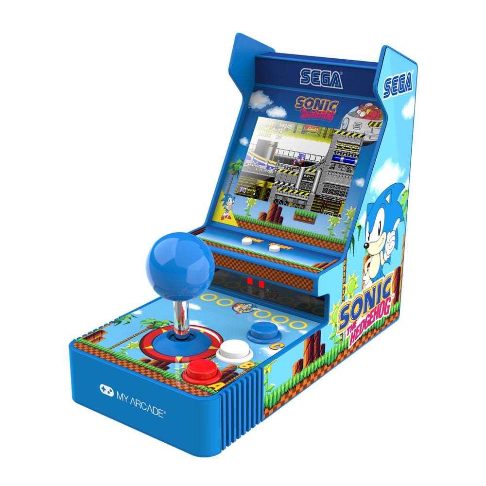 Køb Sonic The Hedgehog Portable Retro Arcade Joystick Player hos ...