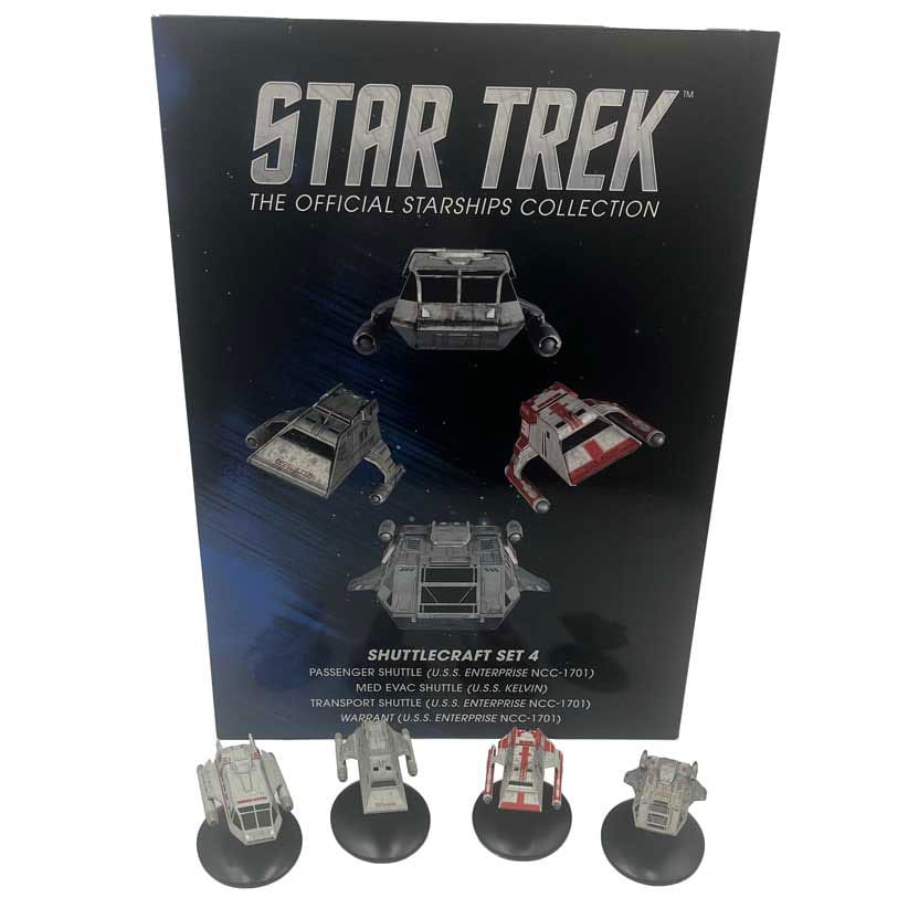 Køb Star Trek Starship Diecast Mini Replicas Shuttle Set 4 hos ...