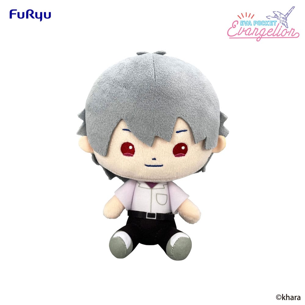 Køb Neon Genesis Evangelion Eva Pocket Plush Figure Kaworu 17 cm hos ...