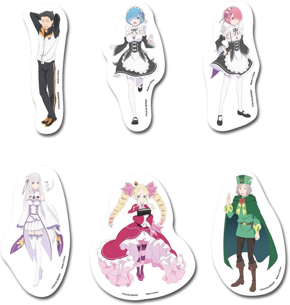 Køb Re:Zero Starting Life in Another World Sticker set Season 2 Group A ...
