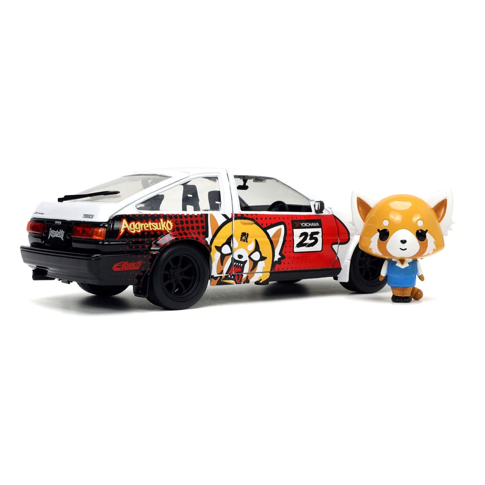 Køb Aggretsuko Diecast Model 1/24 1986 Toyota Trueno AE86 hos ...