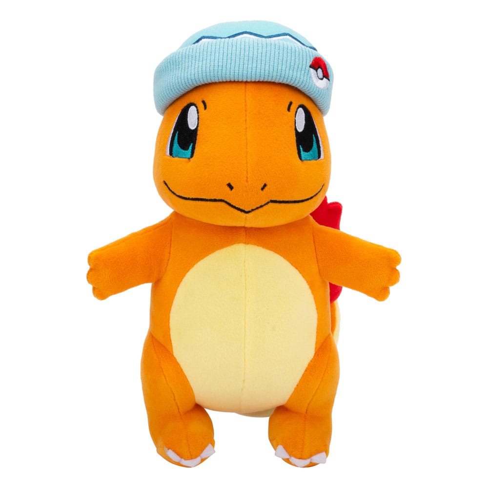 Køb Pokémon Plush Figure Charmander with Blue Hat 20 cm hos Superhelten ...