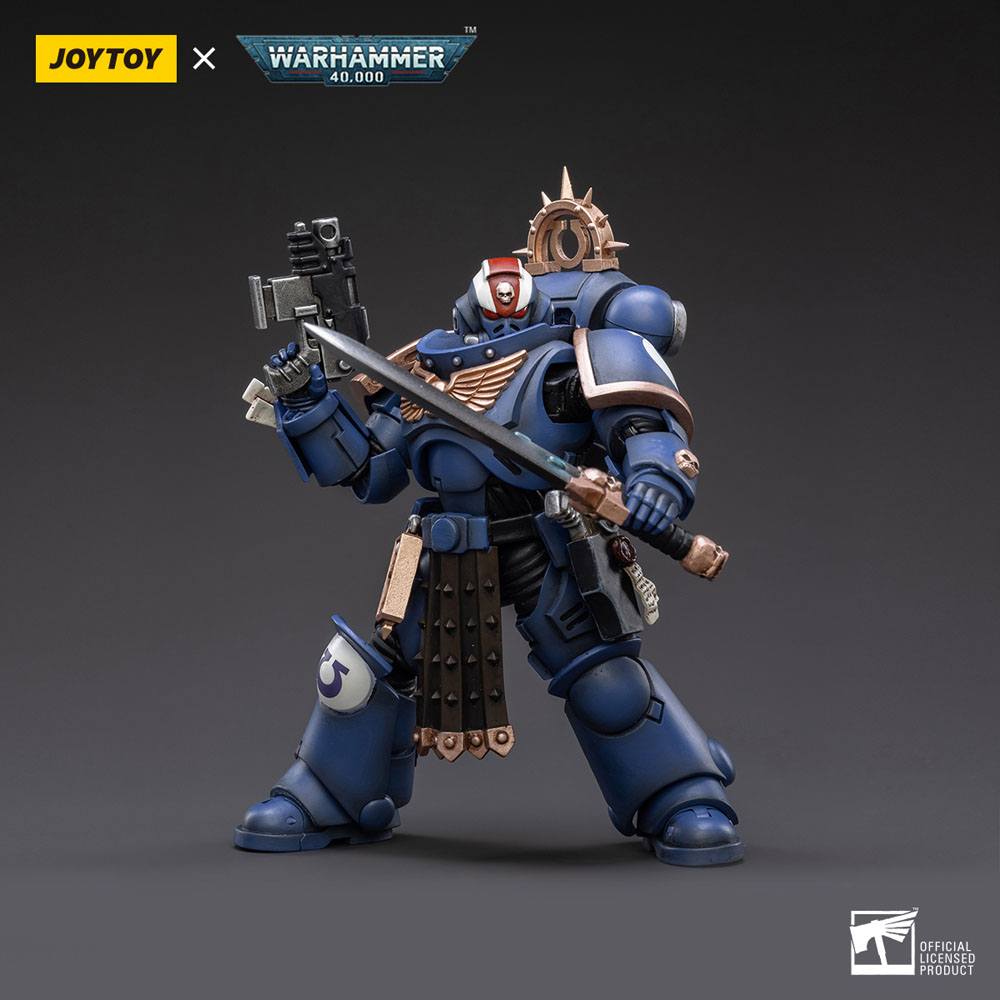 Warhammer 40k Action Figure 1/18 Ultramarines Primaris Lieutenant ...