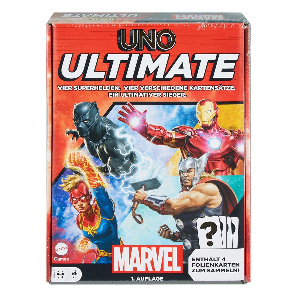 Køb Marvel UNO Ultimate Card Game *German Version* hos Superhelten Legetøj
