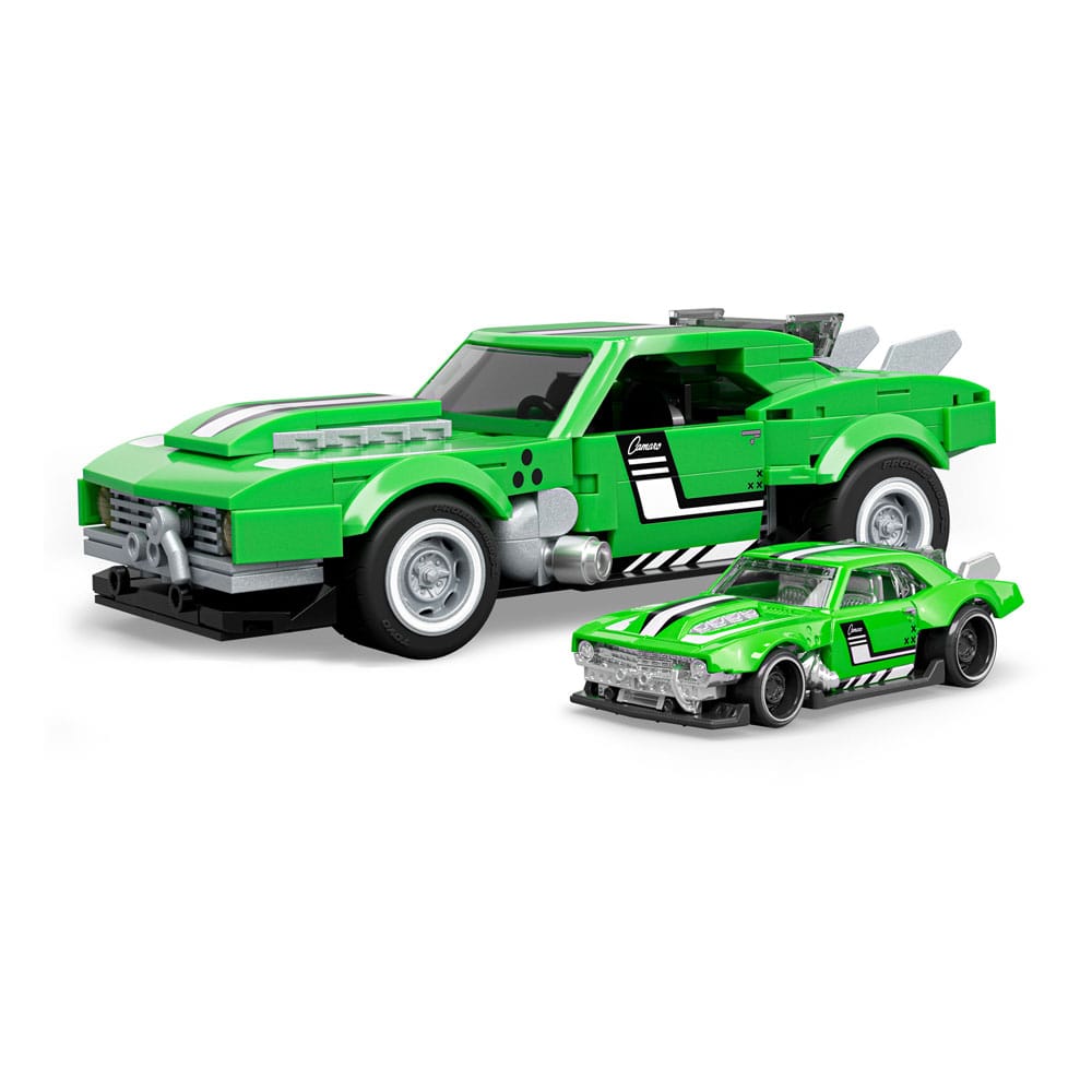 Mattel Brick Shop Hot Wheels Speed Series Building Set 1/32 Custom '68 ...