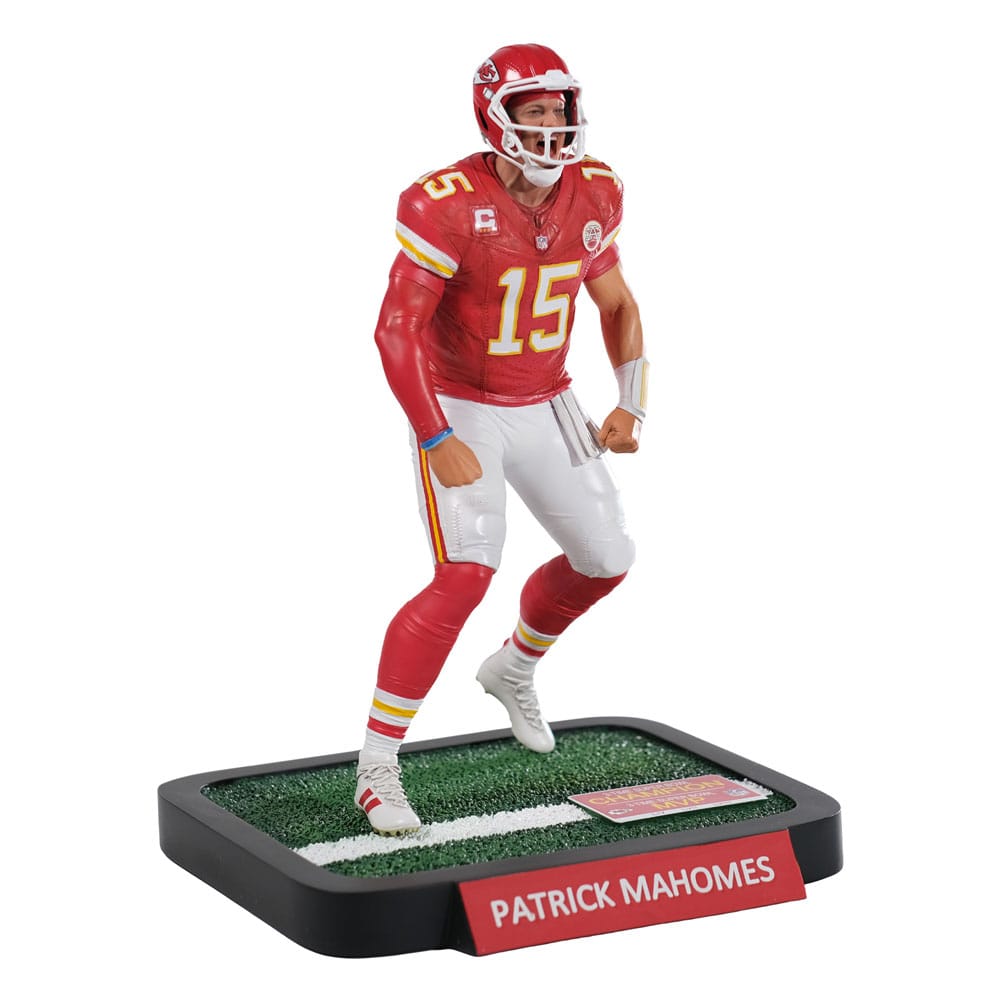 Køb NFL Kansas City Chiefs Statue Statue 1/6 Patrick Mahomes 30 cm hos ...