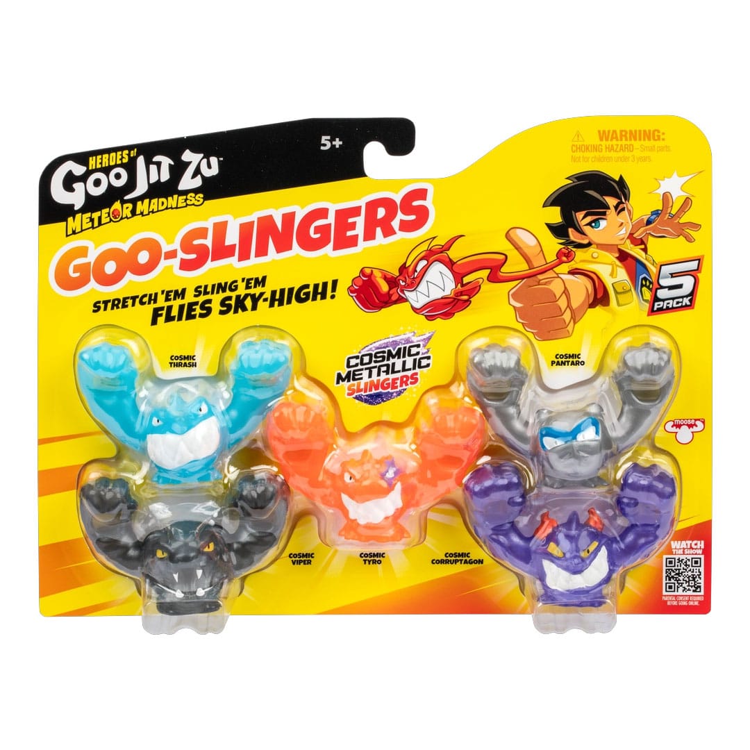 Køb Heroes of Goo Jit Zu Meteor Madness Stretch Figures 5-Pack Goo ...