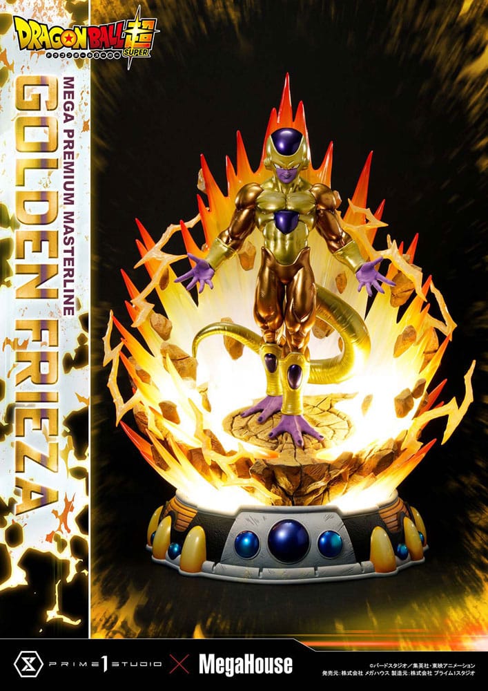 Køb Dragon Ball Super Mega Premium Masterline Statue 1/4 Golden Frieza ...