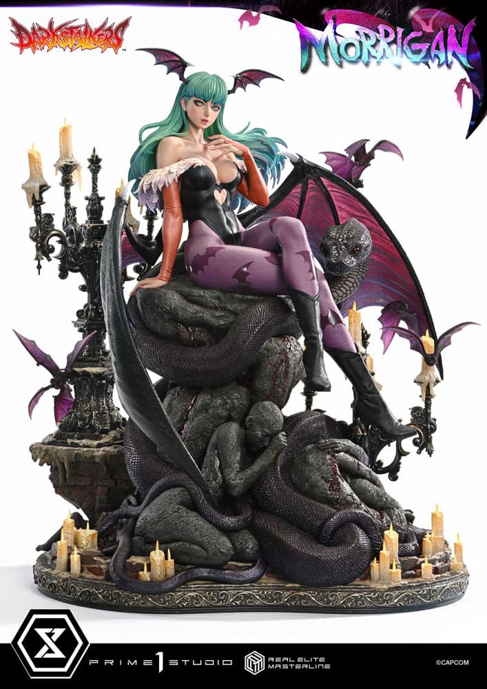 Køb Darkstalkers Real Elite Masterline Series Statue 1/4 Morrigan 55 cm ...