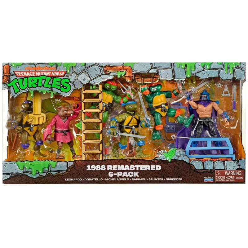 Køb Teenage Mutant Ninja Turtles Action Figures 1988 Remastered heo EU ...