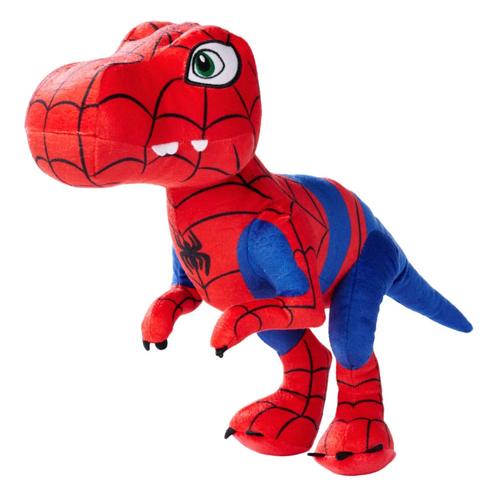 Køb Spider-Man Plush Figure Spidey T-Rex 25 cm hos Superhelten Legetøj