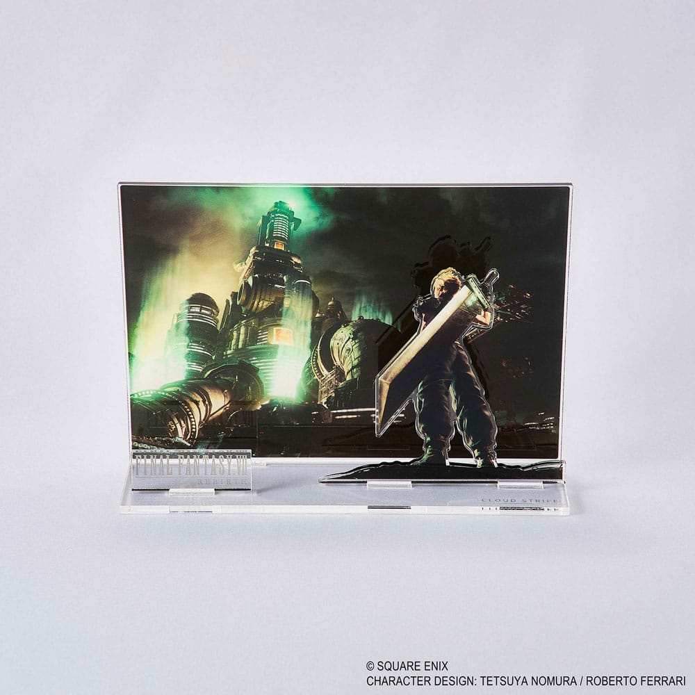 Køb Final Fantasy VII Rebirth Acrylic Diorama Cloud Key Art hos ...