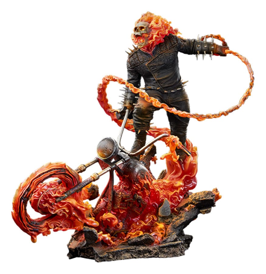 Køb Marvel Premium Format Statue Ghost Rider 53 cm hos Superhelten Legetøj