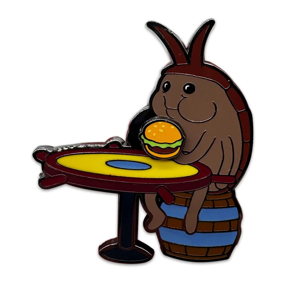 Køb SpongeBob SquarePants Pin Badge Cockroach 5 cm hos Superhelten Legetøj